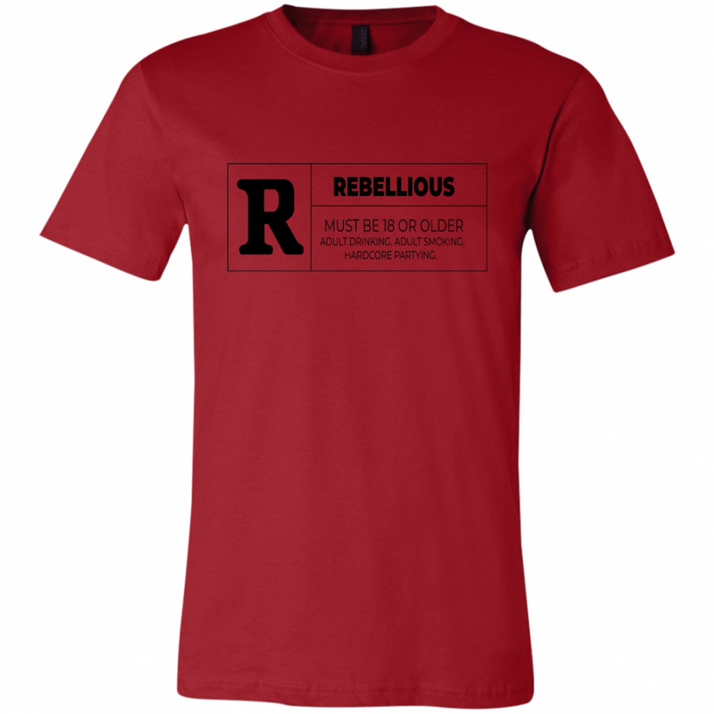 RATED R MEN'S TSHIRT - Rebellious